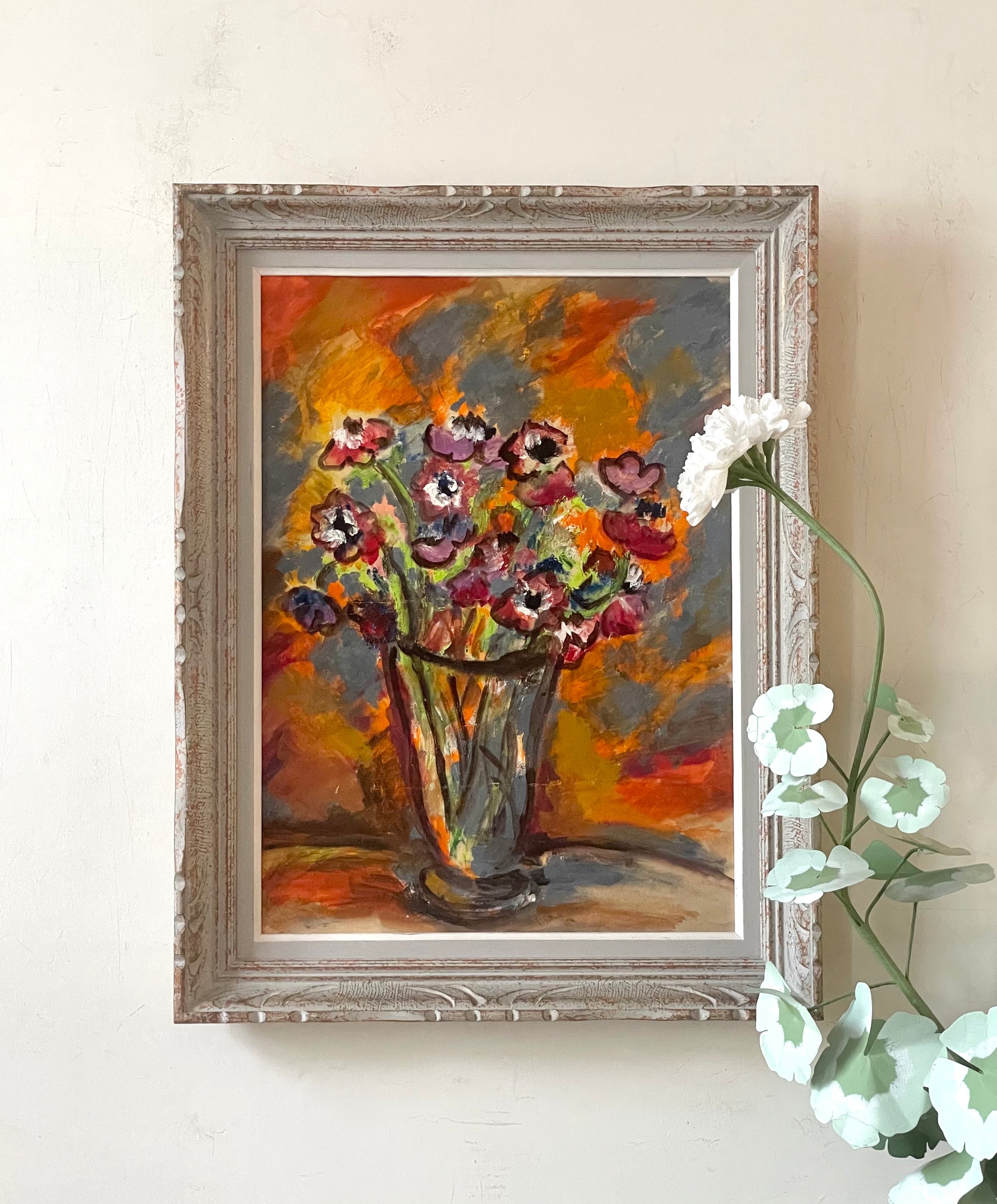 Fiery French Flowers